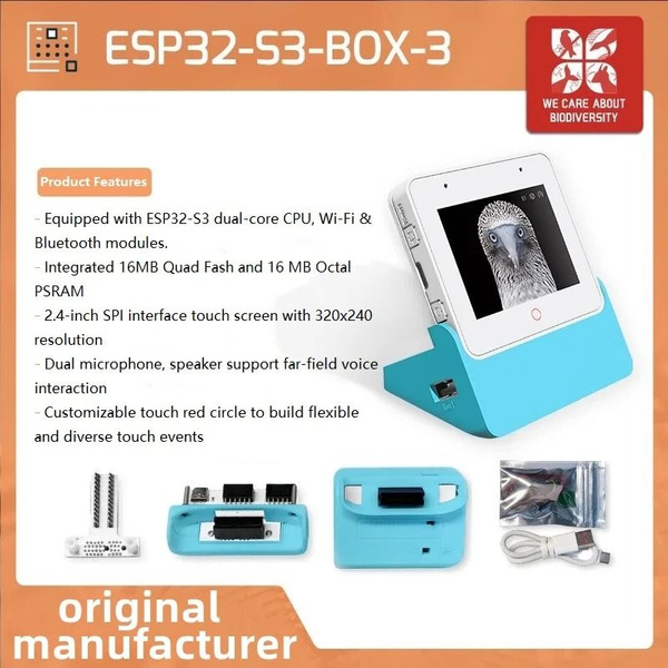 Esp32 S3 Box 3 Комплект для разработки приложений Aiot с открытым исходным кодом купить с