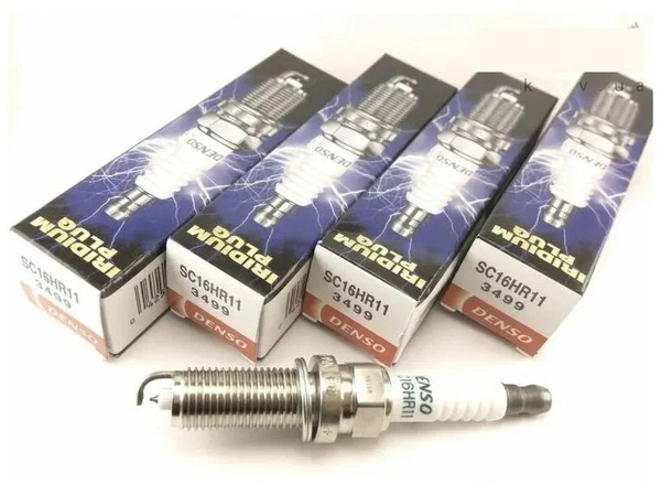 Комплект свечей зажигания DENSO SC16HR11 (Япония) купить на OZON по ...