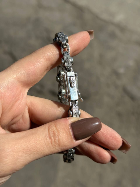 полновесный, православный, браслет на руку Святые Лики 7мм, ручное ...