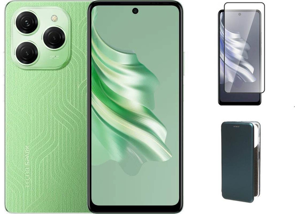 Характеристики Tecno Смартфон Spark 20 Pro KJ6 Magic Skin Green New ...