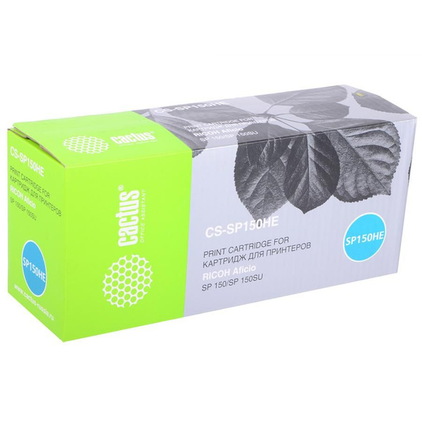 Принтер Cactus CS-SP150HE для Ricoh Aficio SP 150/SP 150SU, черный ...