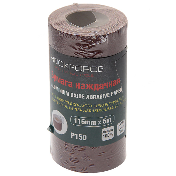 Бумага наждачная RF-SR2150A 115ммх5м в рулоне (P150) ROCKFORCE купить на OZON по низкой цене ...