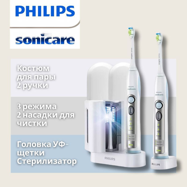 Набор электрических зубных щеток Philips HX6972/75 - купить по выгодной ...