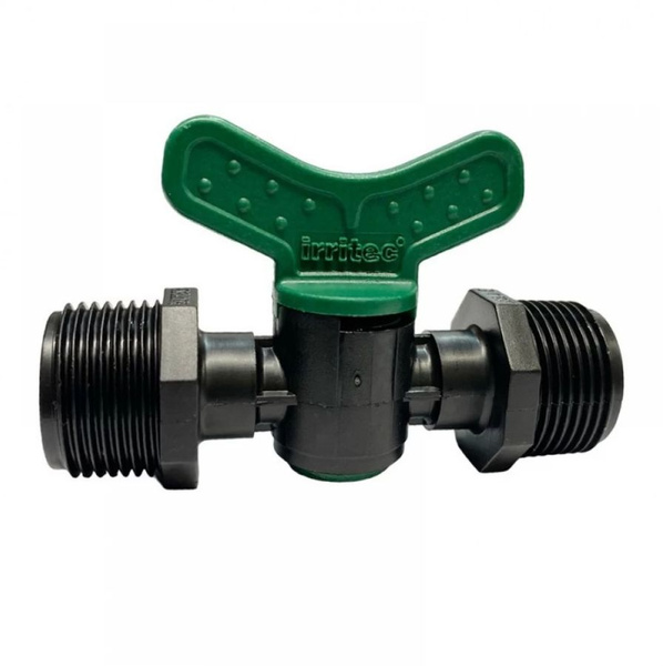 Кран для капельного полива 3/4" НР х 3/4" НР IRRITEC IVVMM27M0N250 ...