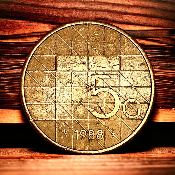 Монета Нидерланды 5 гульден 1988 года - купить в интернет-магазине OZON ...