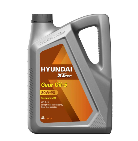 Масло трансмиссионное Hyundai Xteer Gear 80W90 4л. (1041421) - купить ...