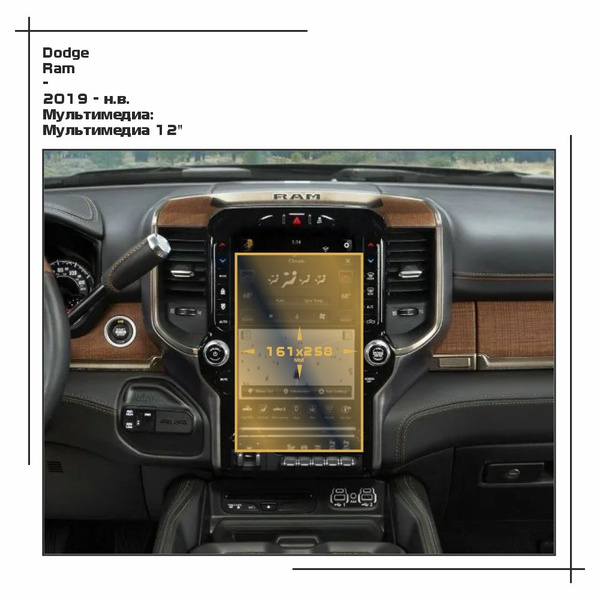 Пленка статическая EXTRASHIELD для Dodge Ram, Ram TRX, SRT ...