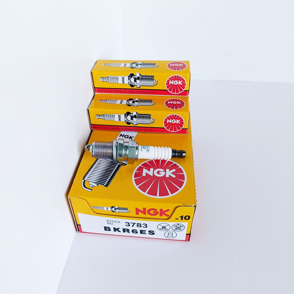 Комплект свечей зажигания NGK BKR6ES / 3783 - купить по выгодным ценам ...