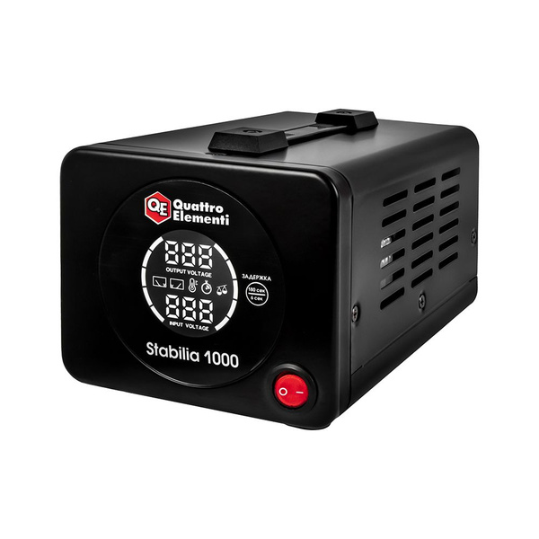 Стабилизатор напряжения QUATTRO ELEMENTI Stabilia 1000 (1000 ВА, 140 ...