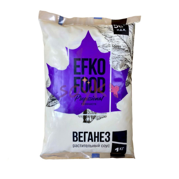 Соус майонезный Веганез Efko food, 1кг - купить с доставкой по выгодным ...