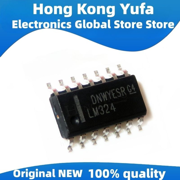 10 шт. LM324DR SOP14 LM324 SOP SMD LM324DR2G LM324DT SOP-14 новая и оригинальная микросхема ...