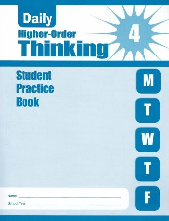 Daily Higher-Order Thinking, Grade 4 Student Workbook - купить с ...