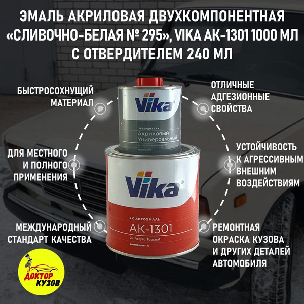 Краска автомобильная Vika по низкой цене с доставкой в интернет ...