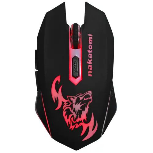 Игровая мышь беспроводная Nakatomi MROG-15U MROG-15U, черный - купить ...