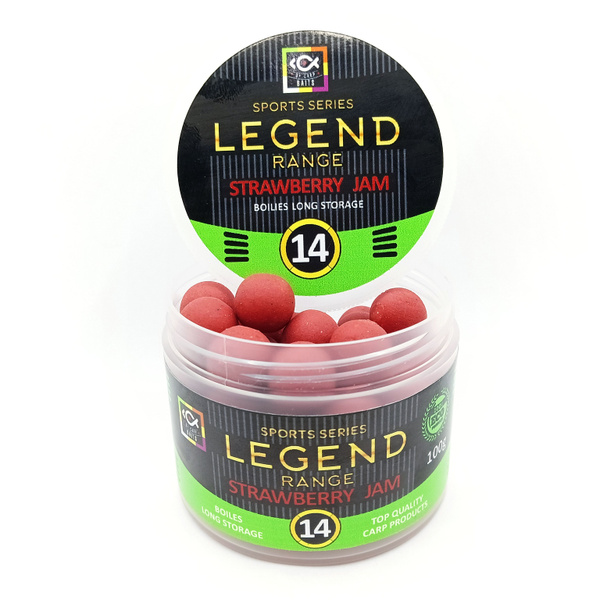 Бойлы Dr. Carp вареные насадочные Клубника 14мм 100гр - купить с ...