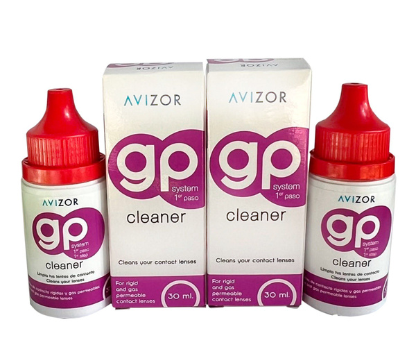 Очиститель для всех типов жестких линз Avizor GP CLEANER 30 мл * 2 шт ...