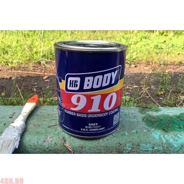 Антикоррозийный состав BODY 910 серый для наружного и внутреннего применения, банка 1 кг. купить ...