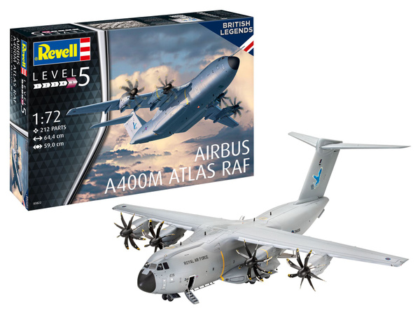 Модель для сборки Revell Самолет Airbus A400M Atlas RAF - купить с ...
