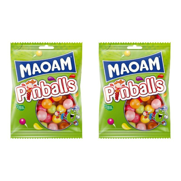Maoam Жевательные конфеты ,"Pinball" ,70 гр, 2 уп - купить с доставкой ...