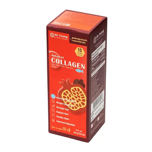 DR.YOUNG Hydrolyzed Collagen, Гидролизованный коллаген + гранатовый ...