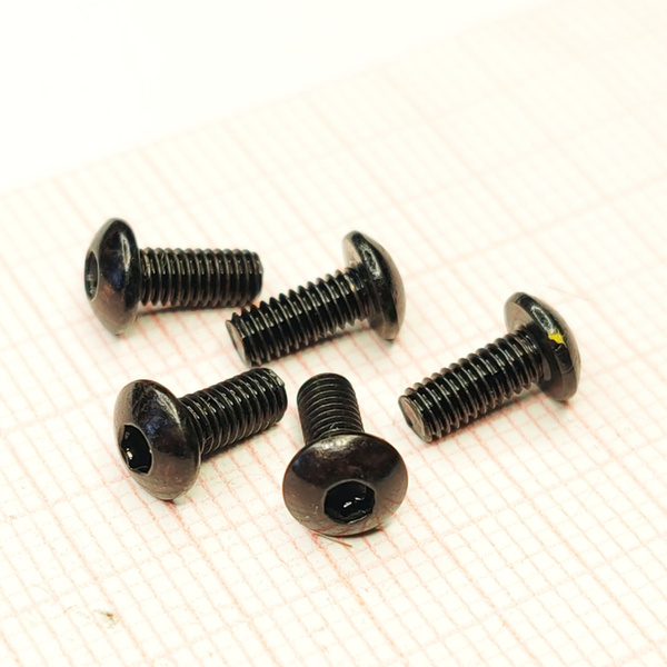 Винт M3 x , головка: Полукруглая, 25 шт - купить по выгодной цене в интернет-магазине OZON ...