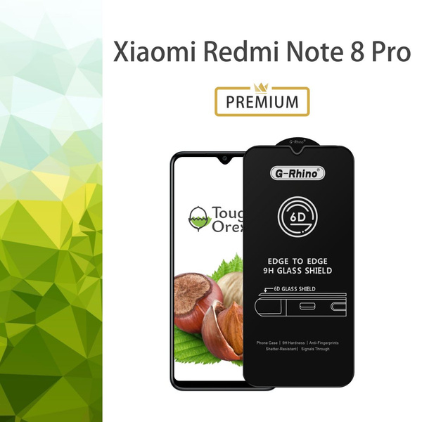 Защитное стекло на Xiaomi Redmi Note 8 Pro для Сяоми Ксиоми Ксеаоми ...