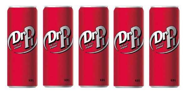 Газированный напиток Dr Pi CHERRY, 330 мл x 5 шт купить на OZON по ...