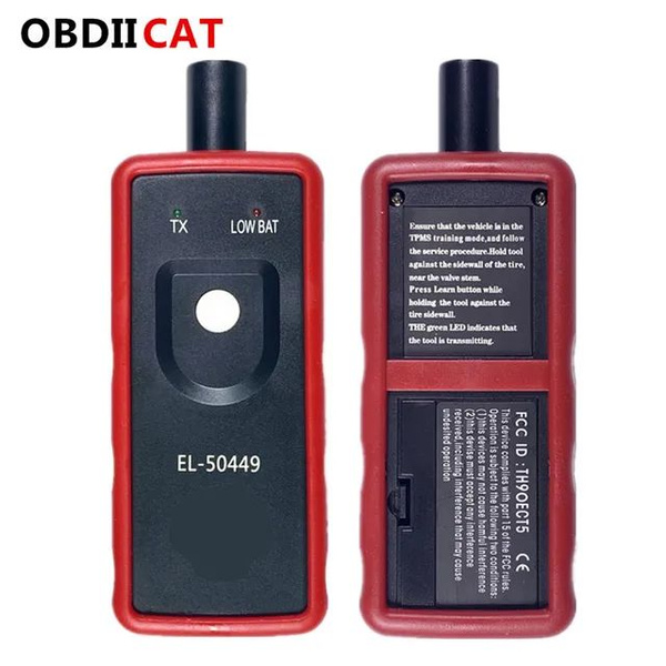 Характеристики Сканер датчика контроля давления в шинах El-50449 TPMS ...