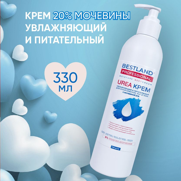 Крем для рук, ног и тела увлажняющий с мочевиной, пантенолом и ...