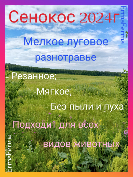 4кг Мелкое луговое разнотравье - купить с доставкой по выгодным ценам в ...