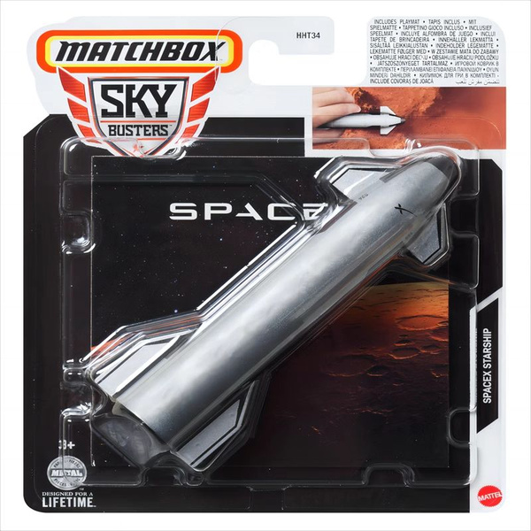 Машинка Matchbox 1:64 SPACEX STARSHIP Collection Die-cast car Model Toy ...