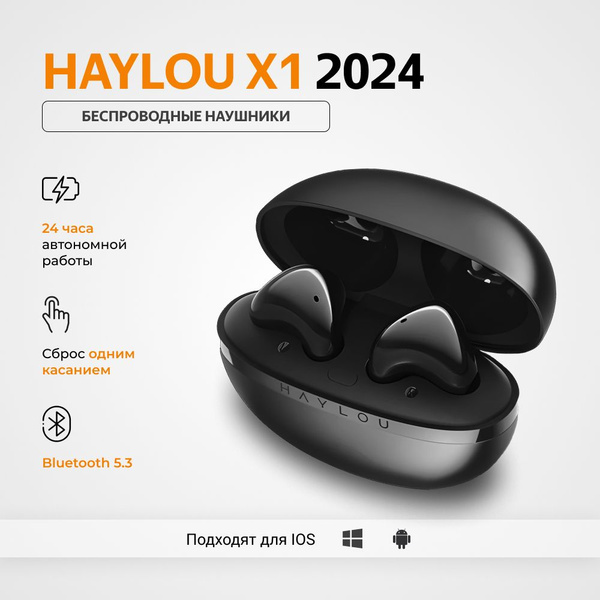Наушники Внутриканальные Беспроводные Haylou X1 - купить по доступным ...