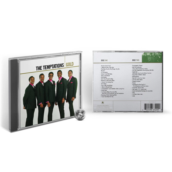 CD Аудио диск The Temptations - Gold (2CD) 2005 Universal Jewel ...
