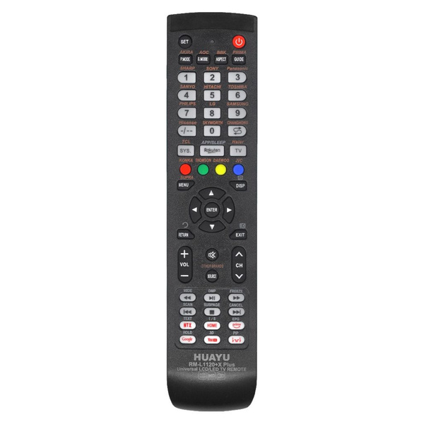 Пульт ДУ Huayu для Tv Huayu Rm L1120 X Plus универсальный купить по