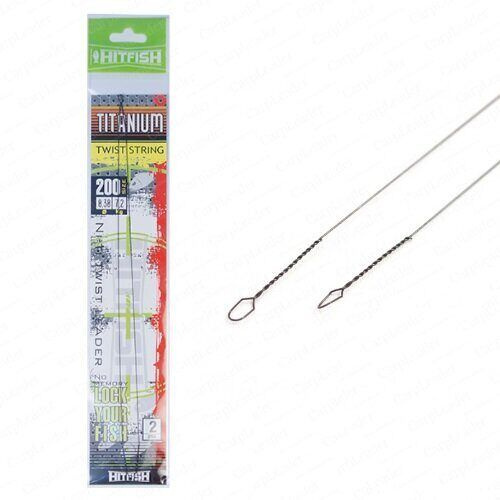 Поводок титановая струна HITFISH Titanium Twist String Leader (175 mm ...