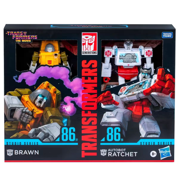 Трансформеры игрушки Hasbro Studio Series SS86-27 Brawn & SS86-28 ...