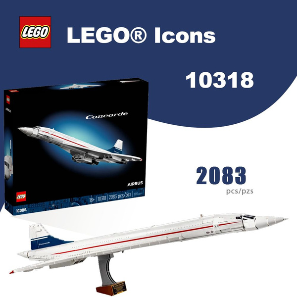 Конструктор Icons 10318 Самолет Конкорд купить на OZON по низкой цене ...
