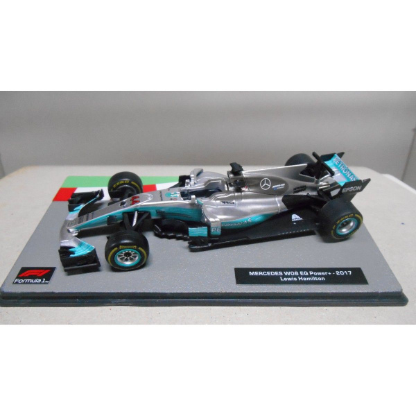 Болид формулы 1 MERCEDES-BENZ W08 Lewis Hamilton (2017), масштабная ...