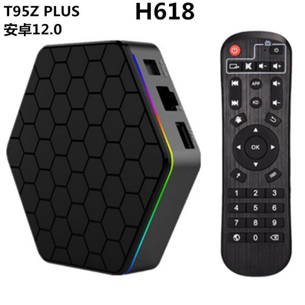 Сетевой проигрыватель T95 T95Z PLUS, HDMI, RJ-45 Ethernet, голубой ...