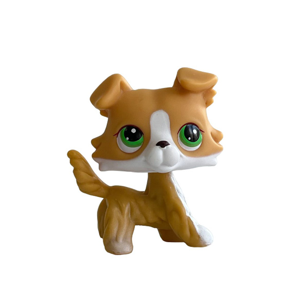 Littlest Pet Shop #272 lps игрушки ,У желтого щенка белый рот ...