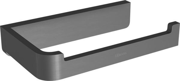 Держатель туалетной бумаги Lemark Smooth line 9726009 настенный, латунный, графит купить по ...