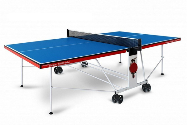 Стол теннисный Start Line Compact EXPERT Indoor, с сеткой - купить с ...