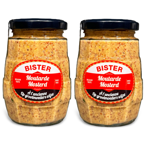 Горчица традиционная, Bister 2 шт. 250г. Бельгия - купить с доставкой ...