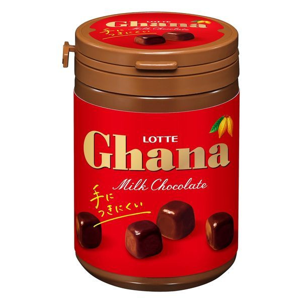 Lotte Ghana Milk Chocolate Шоколад в банке - купить с доставкой по ...