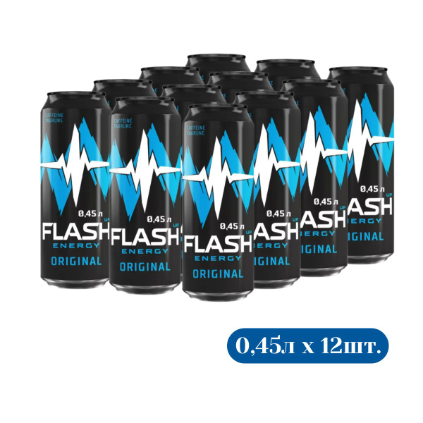 Энергетический напиток Flash Up Energy 0,45л.х12шт. Флэш Ап - купить с ...