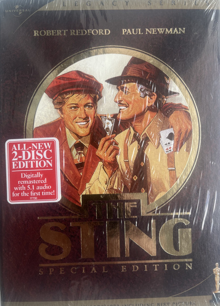 The Sting /Афера (1973) (DTS, БЕЗ РУССКОГО ЯЗЫКА, Special Edition, американ. диск R1) 2DVD ...
