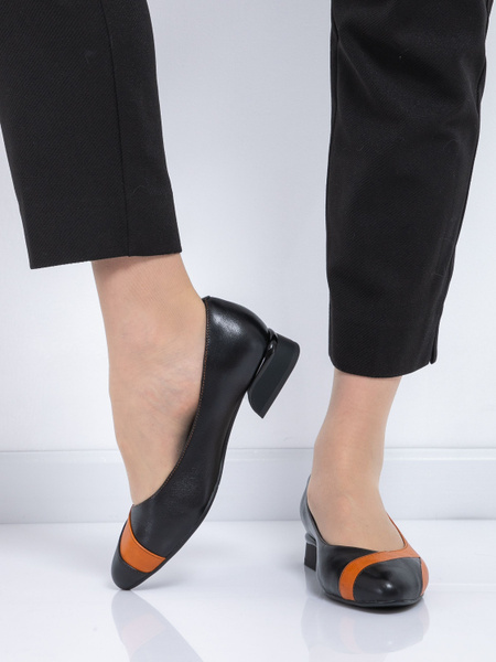 Туфли Женский Ascalini Натуральная кожа, размер 42 Стандартный низкий (до 4 см) 9 Россия Без ...