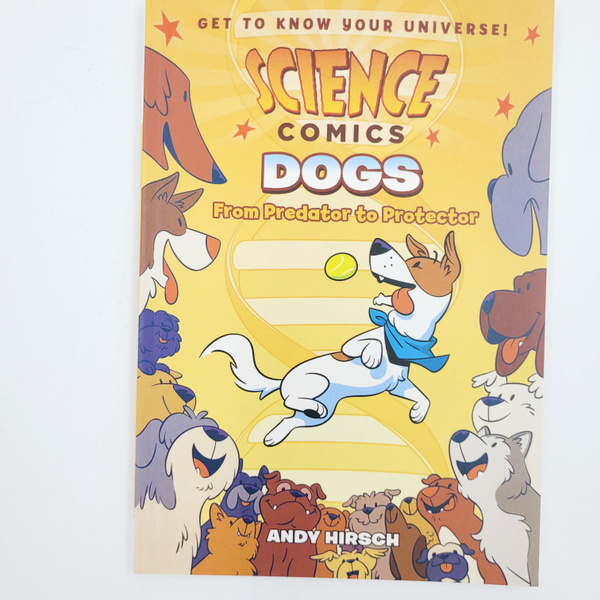 Научный комикс на английском языке. Science Comics. Dogs. From Predator ...
