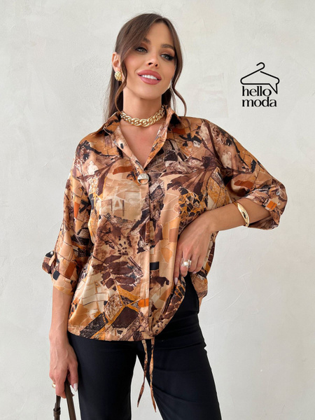 Блузка HELLO MODA! купить на OZON по низкой цене (1667923032)