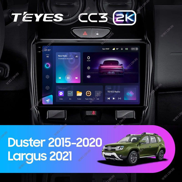 Штатная магнитола Teyes CC3 2K 4/64 Renault Duster (2015-2020) F2 ...